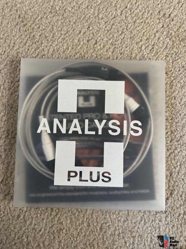 Analysis Plus Inc. Silver Apex Balanced Photo #5558955 - US Audio Mart