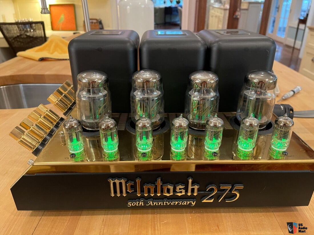 McIntosh MC275 SE Tube Amplifier - 50th Anniversary Limited Edition ...