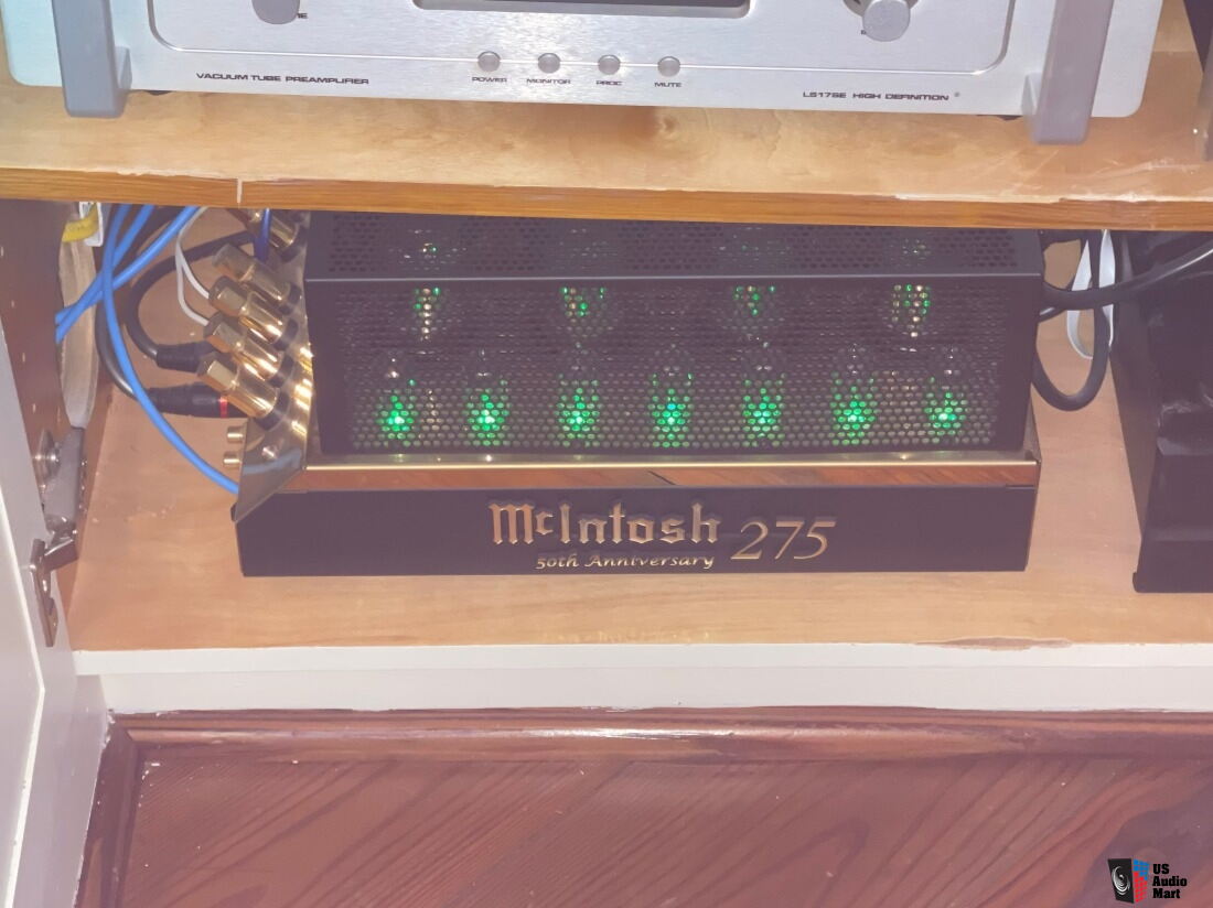 McIntosh MC275 SE Tube Amplifier - 50th Anniversary Limited Edition ...