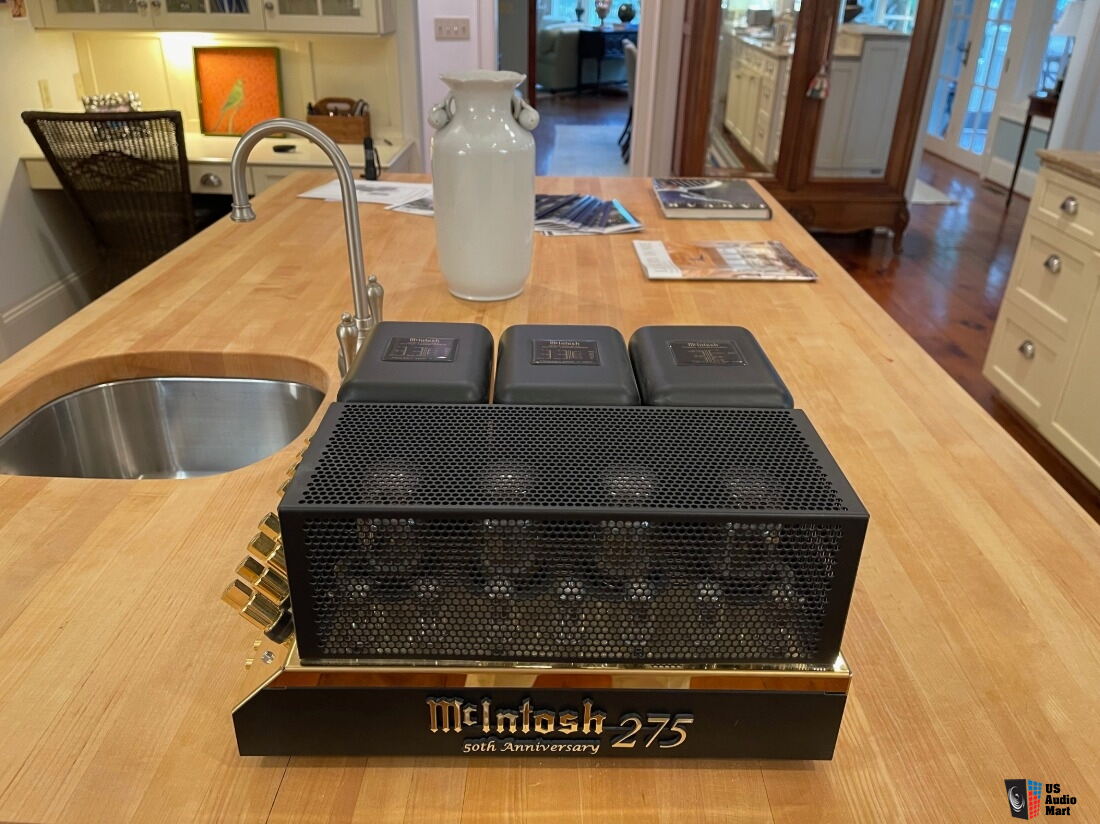 McIntosh MC275 SE Tube Amplifier - 50th Anniversary Limited Edition ...