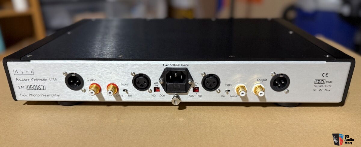 Ayre Acoustics P5xe phono preamp BLACK Photo #5560411 - US Audio Mart