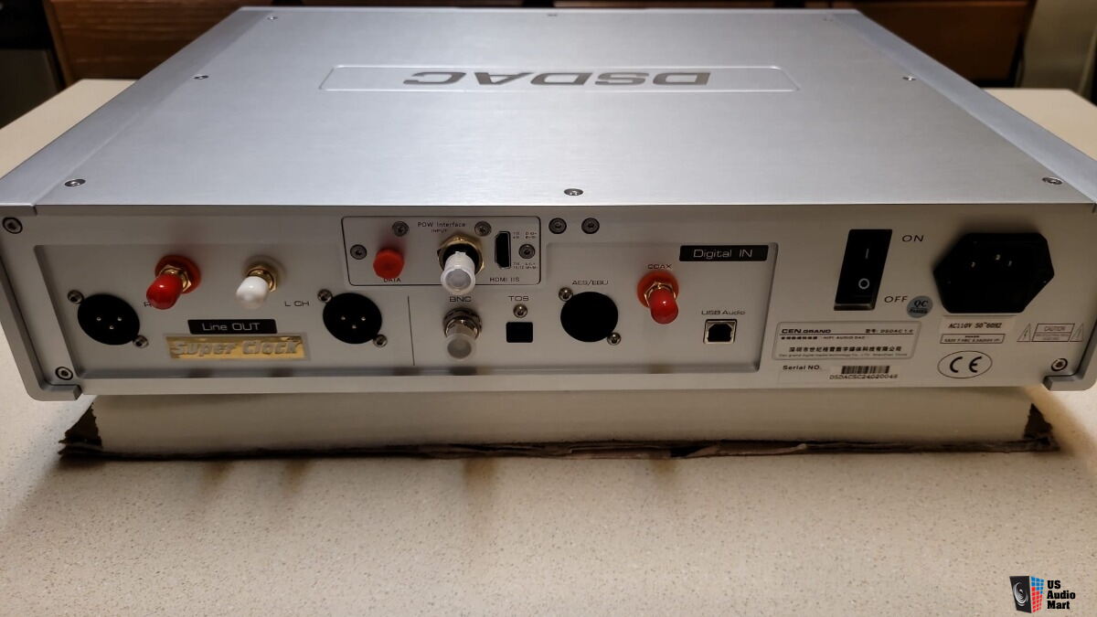 For sale: Cen.Grand DSDAC1.0 Super Clock Model in silver finish with ...