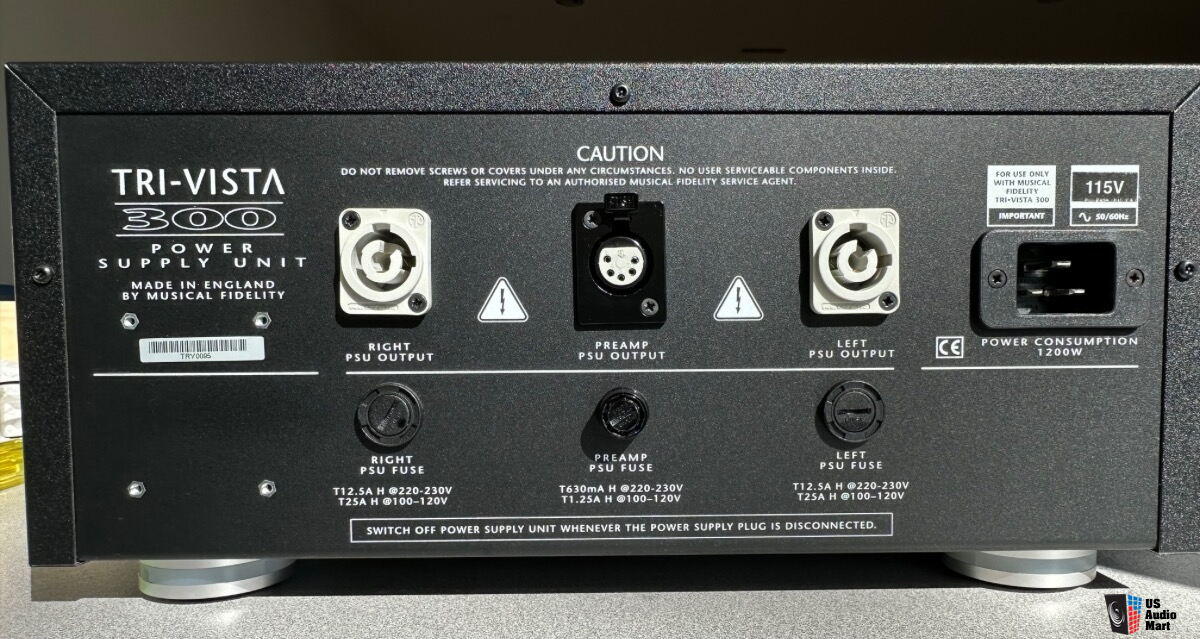 Musical Fidelity Tri-Vista 300 Dual Mono Integrated Amplifier with ...
