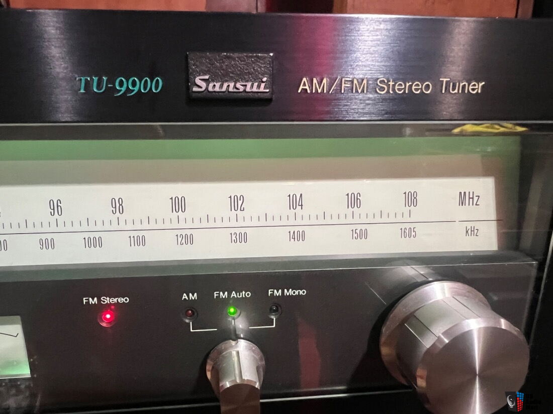 Sansui AU-9900 Integrated Amplifier & Matching TU-9900 Tuner, Perfect ...