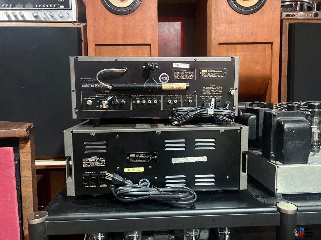 Sansui AU-9900 Integrated Amplifier & Matching TU-9900 Tuner, Perfect ...