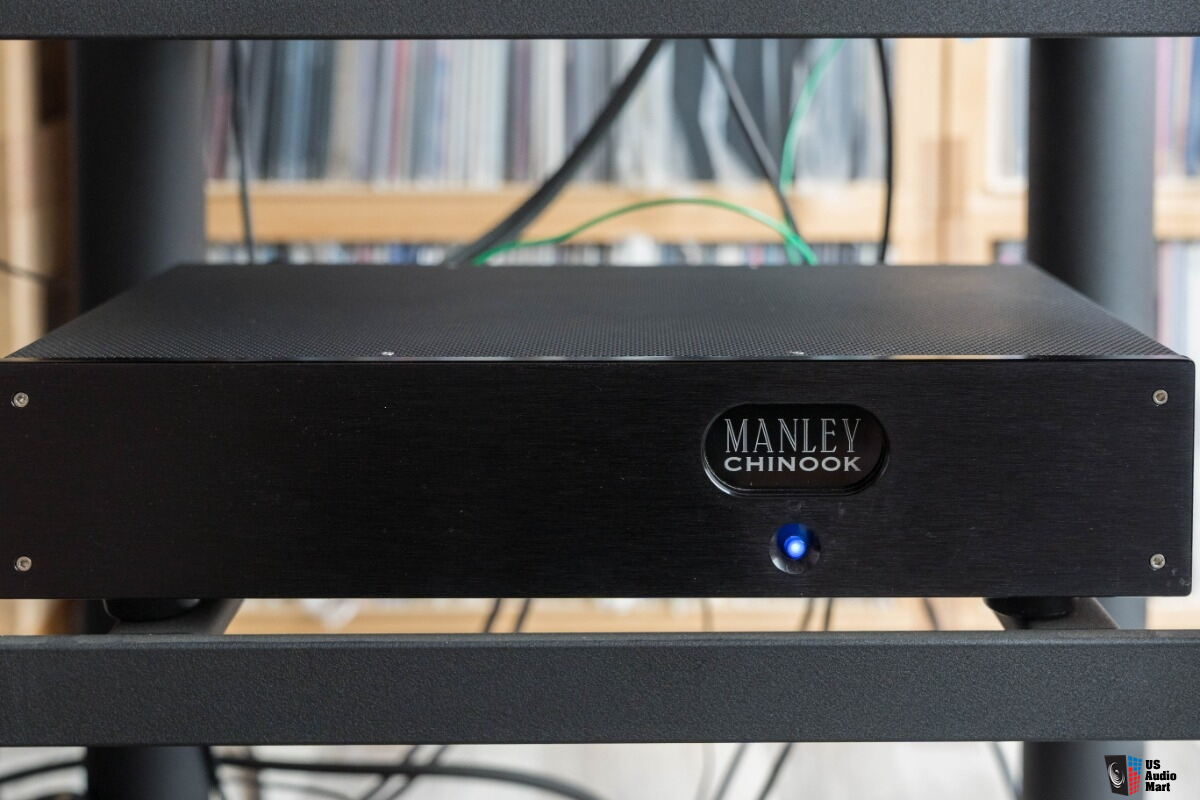 Manley Chinook SE MkII Tube Phono Preamplifier Black Photo #5562371 ...