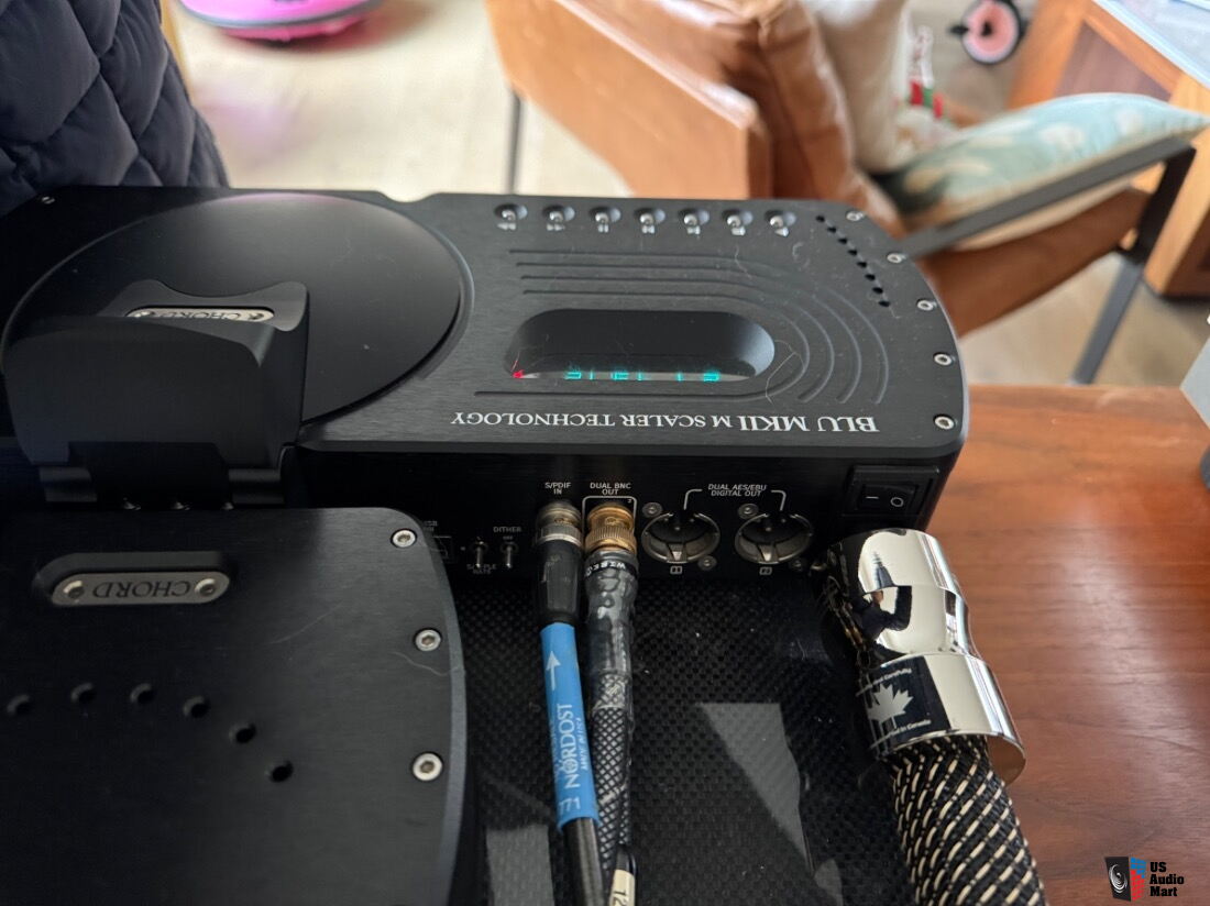 Chord Dave and Blu 2 black with Wireworld Platinum bnc Photo #5564036 ...