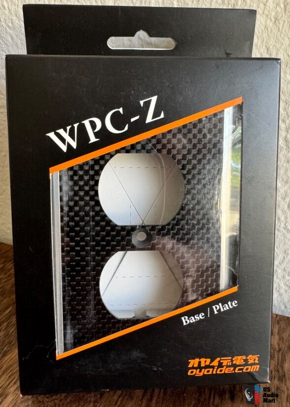 Oyaide WPC-Z Carbon Fiber & Aluminum Wall Plate - NEW For Sale - US ...
