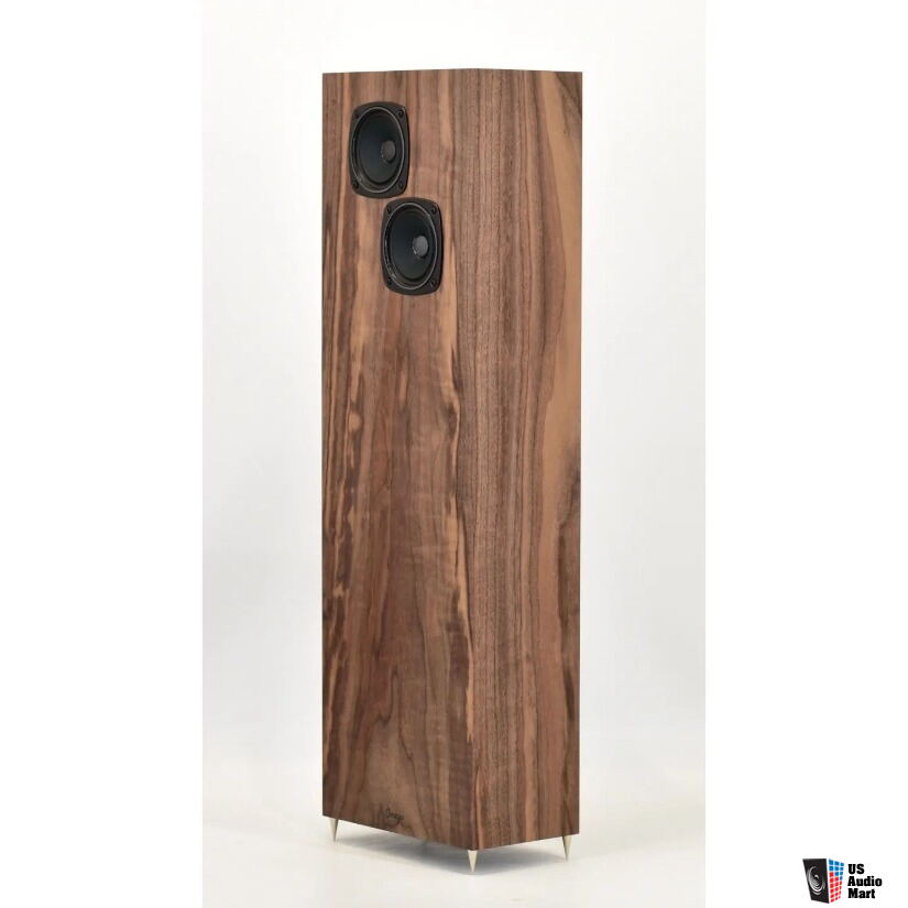 Omega Super 3 High Output XRS Towers in Claro Walnut Photo #5566541 ...
