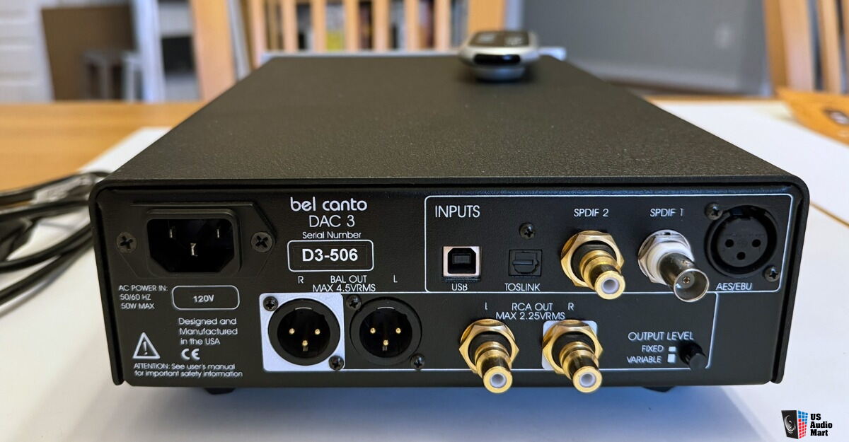 Bel Canto Designs DAC 3 Photo #5566718 - US Audio Mart