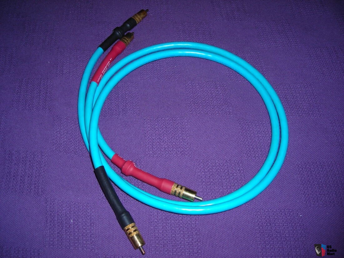 Cardas Quadlink Interconnect 2 Meter w/90 degree RCA's on one end. Like ...