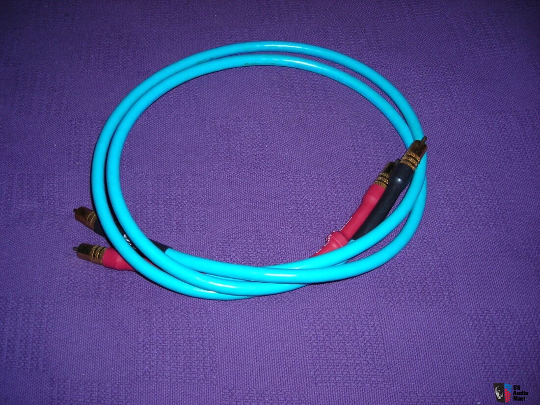 Cardas Quadlink Interconnect 2 Meter w/90 degree RCA's on one end. Like ...