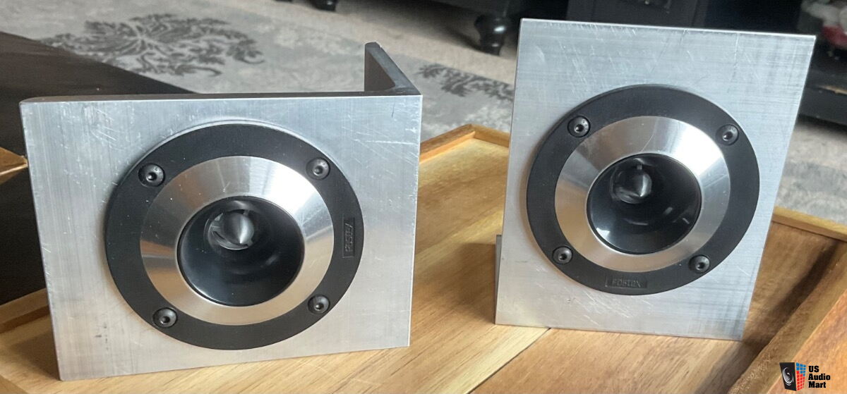 Fostex FT17H super tweeters with custom bracket mount Photo #5570440 ...