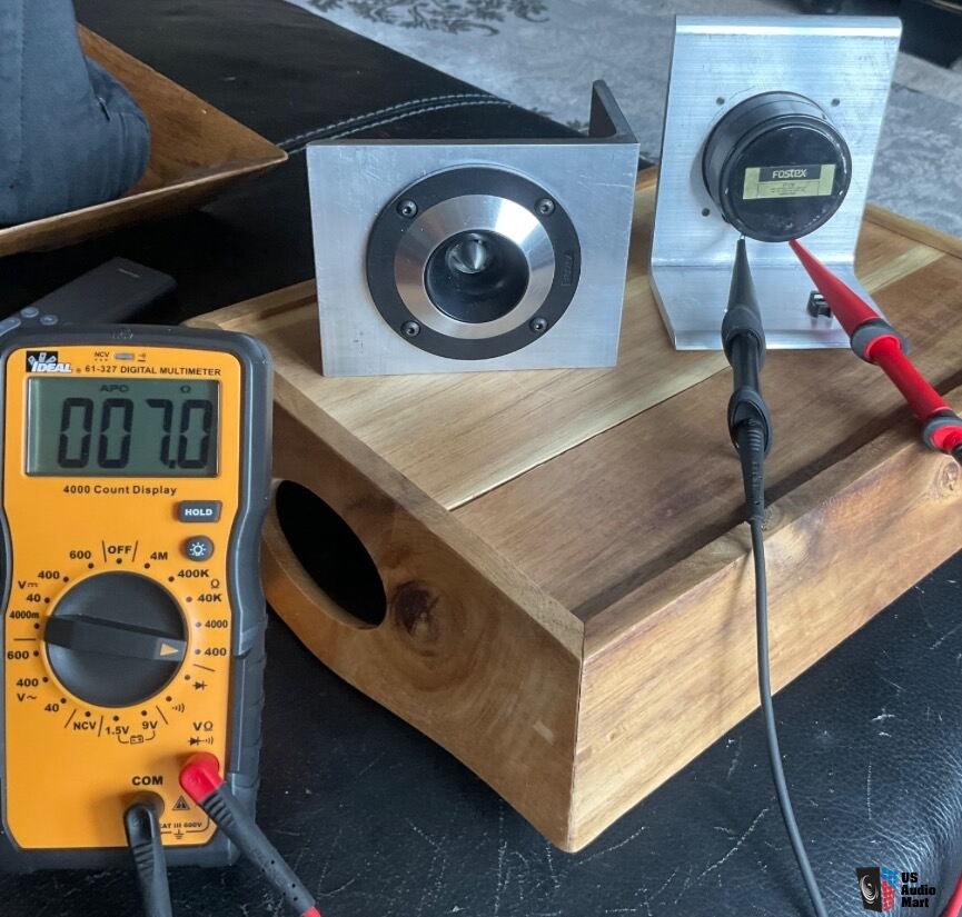 Fostex FT17H super tweeters with custom bracket mount Photo #5570440 ...