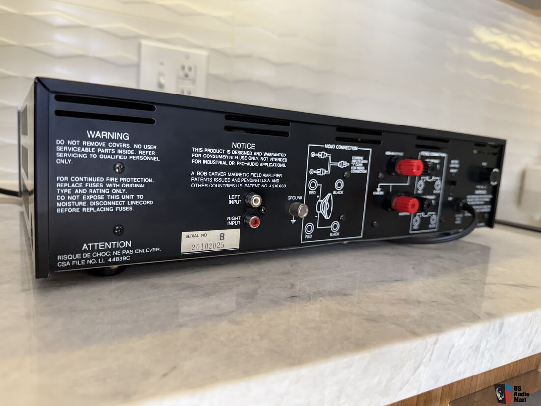 Carver Model M-500 Magnetic Field Amplifier Photo #5571094 - US Audio Mart