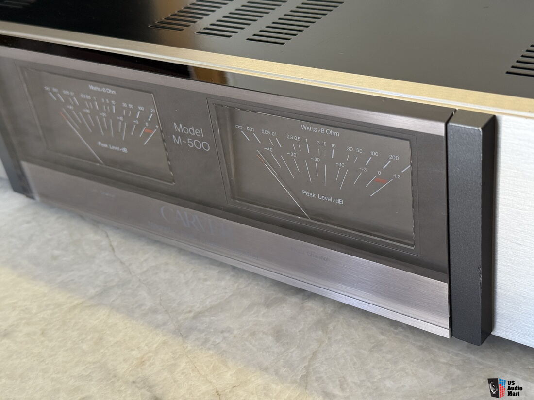 Carver Model M-500t Magnetic Field Amplifier Photo #5592637 - US Audio Mart