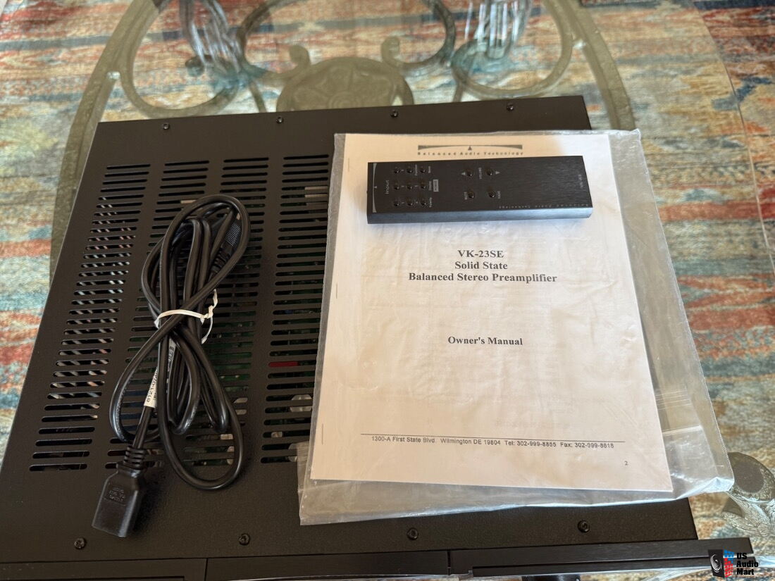 Balanced Audio Technology (BAT) VK-23SE Preamp Photo #5571763 - US ...
