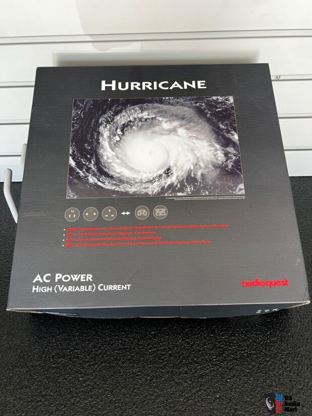 Audioquest Hurricane AC POWER High Variable Current 2M For Sale ...