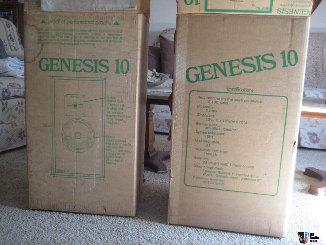 Genesis G10 Speakers Photo #5575029 - US Audio Mart
