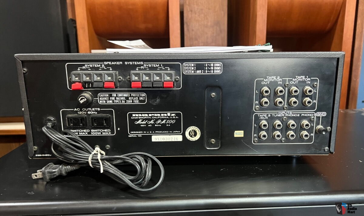 Marantz PM-500 DC, Integrated Amplifier, Serviced Photo #5575590 - US ...