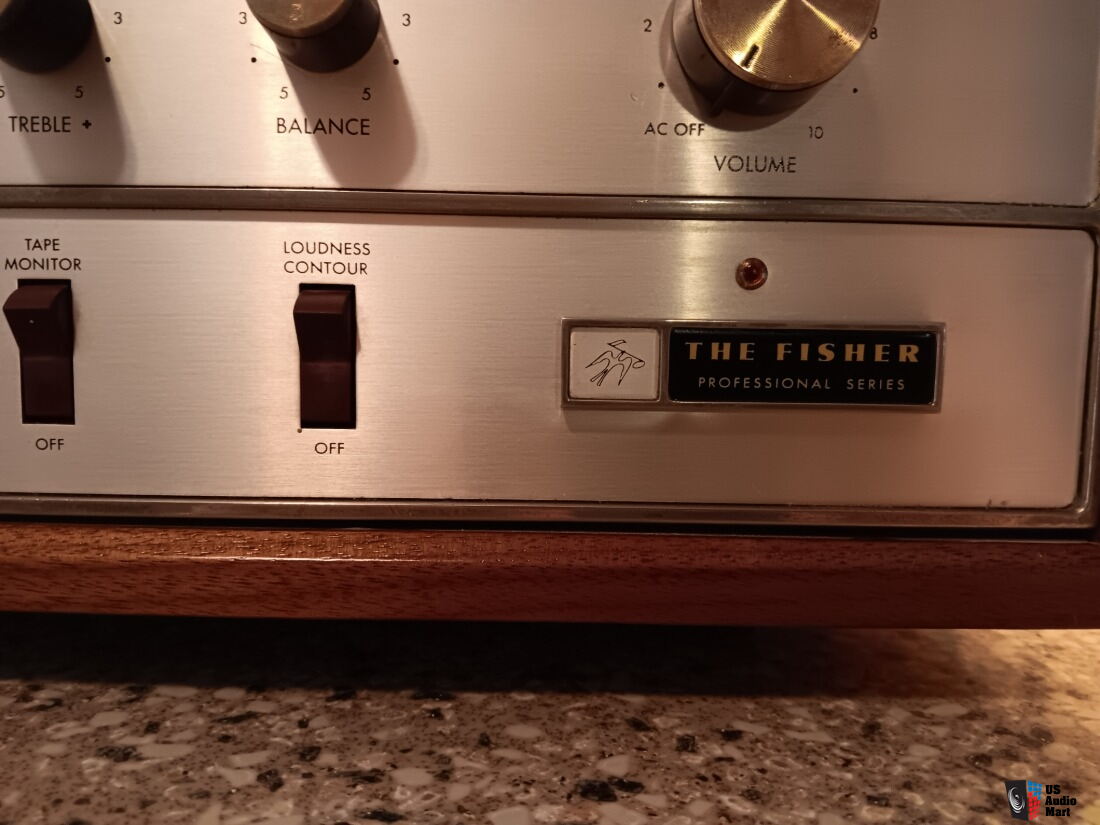 Fisher amp Photo #5576849 - US Audio Mart