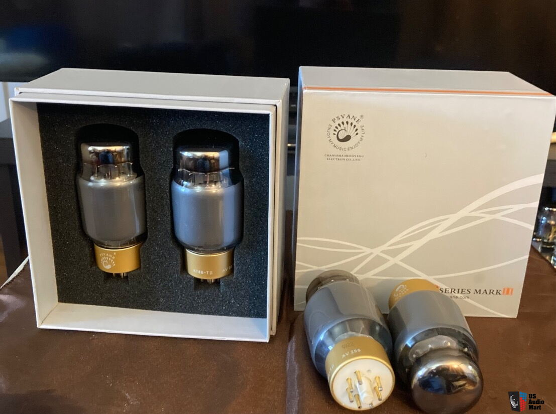 Quad matched Psvane KT88 T Series Mark II For Sale - US Audio Mart