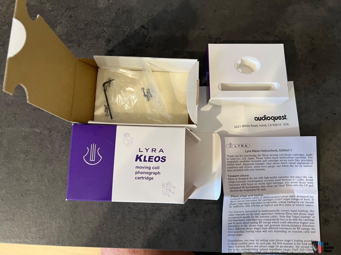 Lyra Kleos MC Cartridge Re-tipped still sealed Photo #5577718 - UK ...