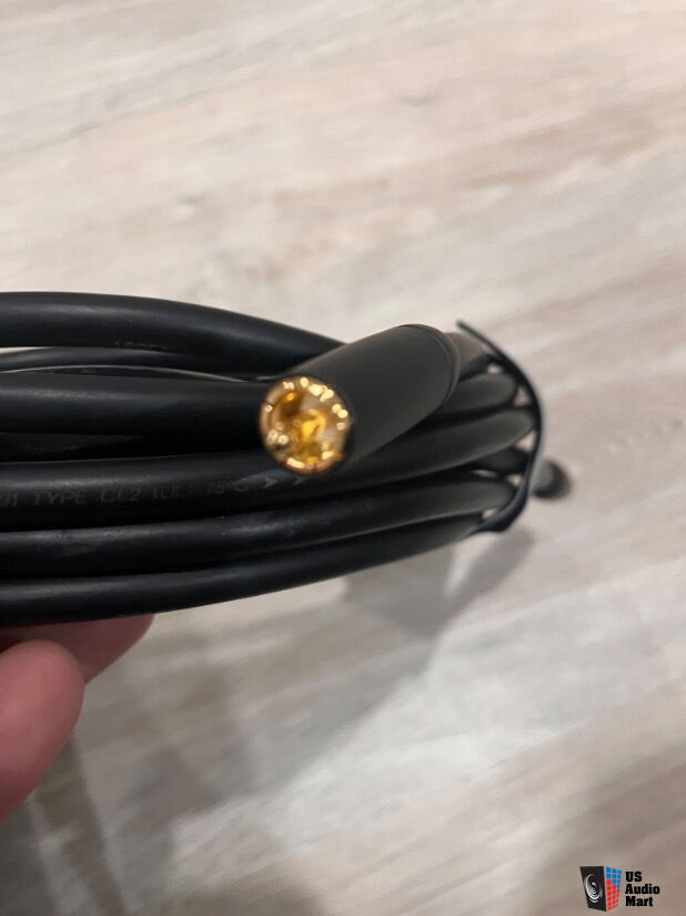 Transparent music link plus 30 ft rca cable pair new terminations Photo ...