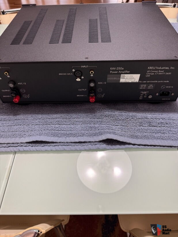 Reduced! Krell KAV-250A 2-CH Power Amplifier in excellent condition ...