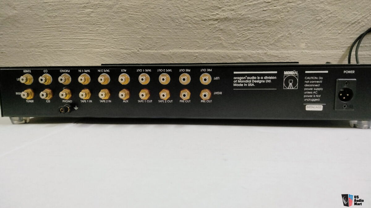 Aragon 24K Preamp - with Phono + Custom Power Supply by Kevin Chambers ...