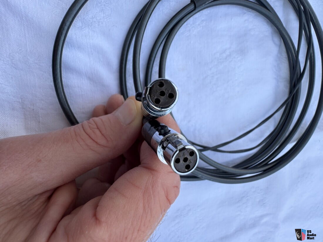 Moon Audio SIlver Dragon Headphone cable for Audeze Photo #5580378 - US ...