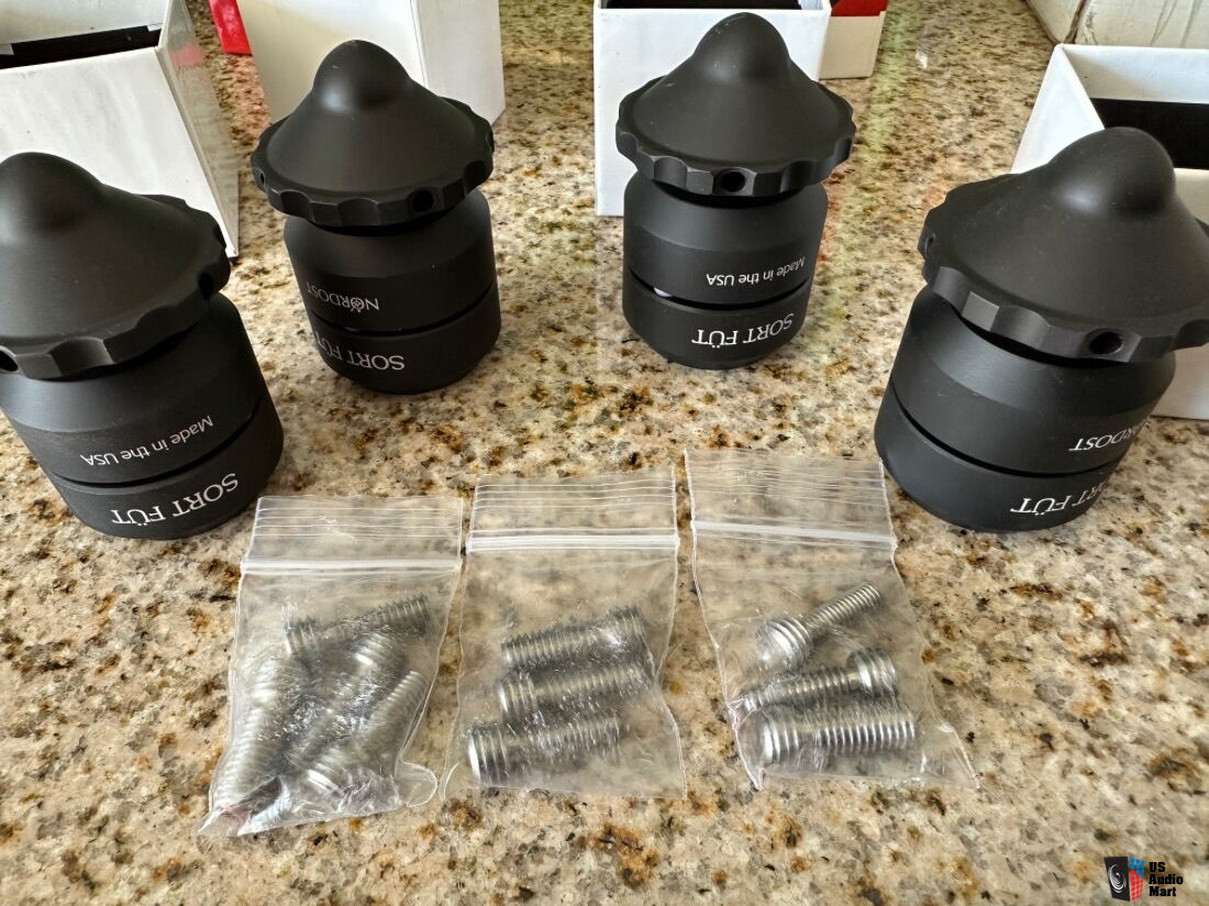 Nordost Sort Fut Resonance Control Device Set of 4 For Sale - US Audio Mart