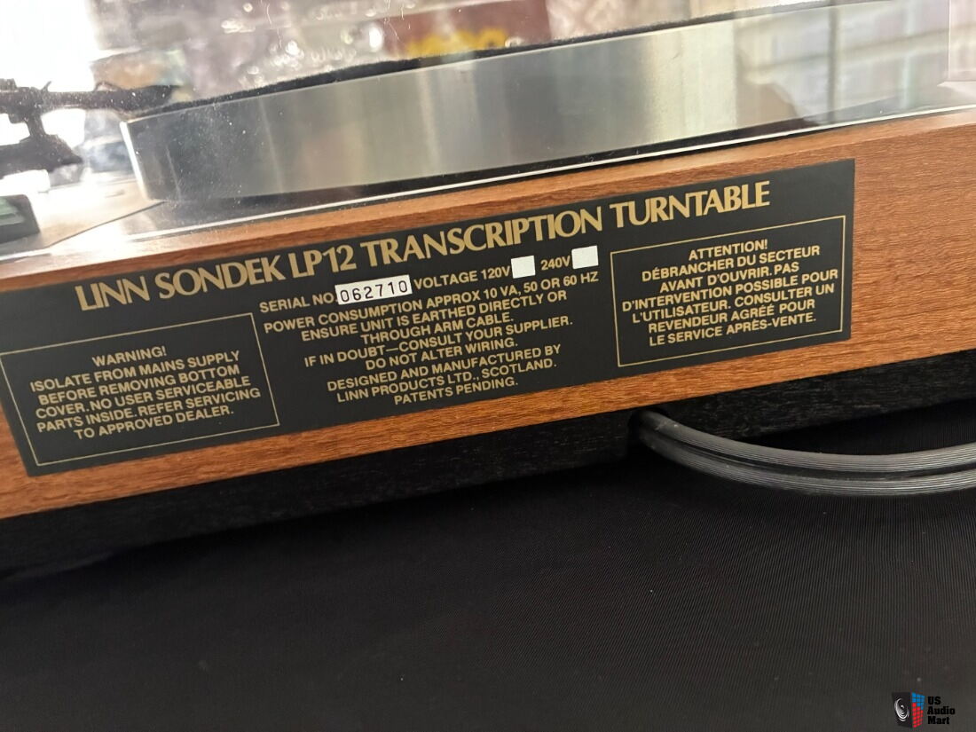 Linn Sondek LP12 turntable with Basik Plus tonearm and Valhalla Power ...