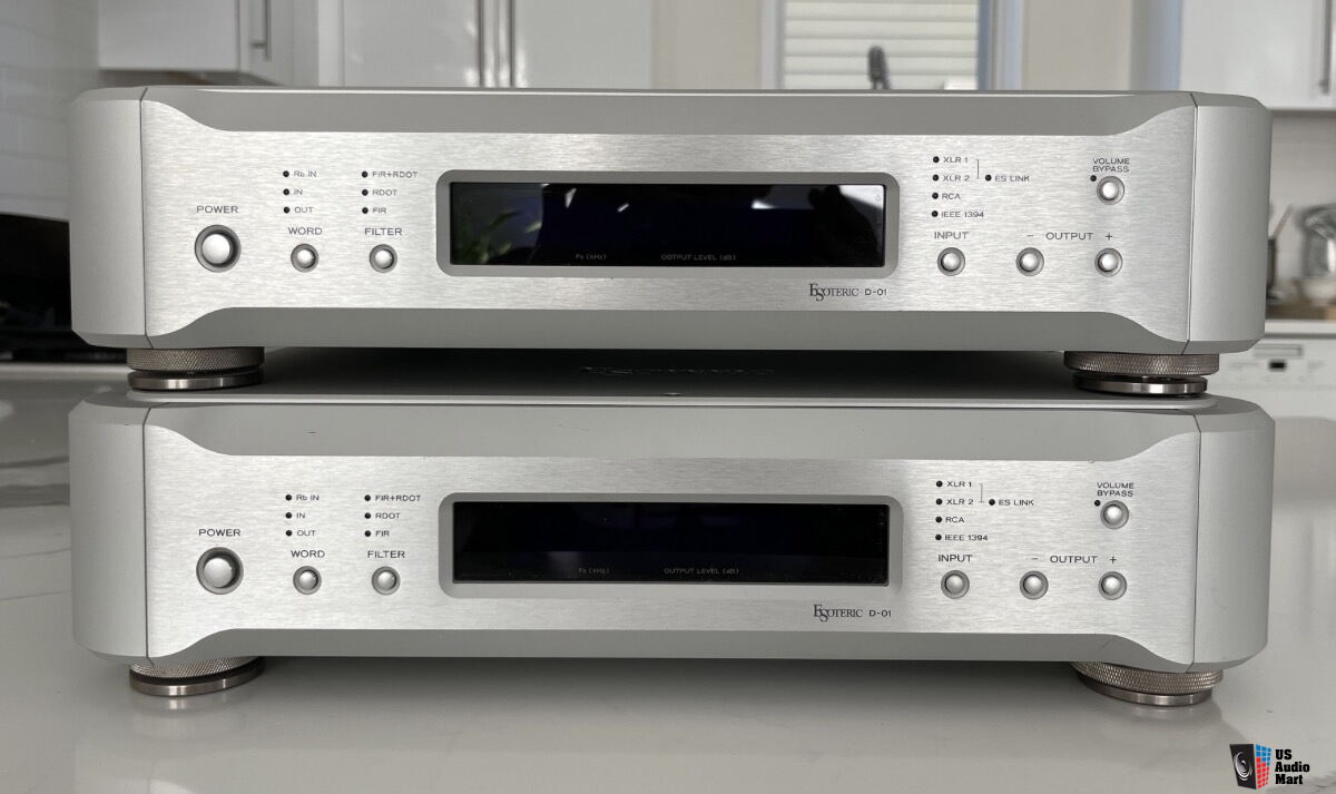 Esoteric D-01 dual-mono DAC Photo #5582914 - US Audio Mart