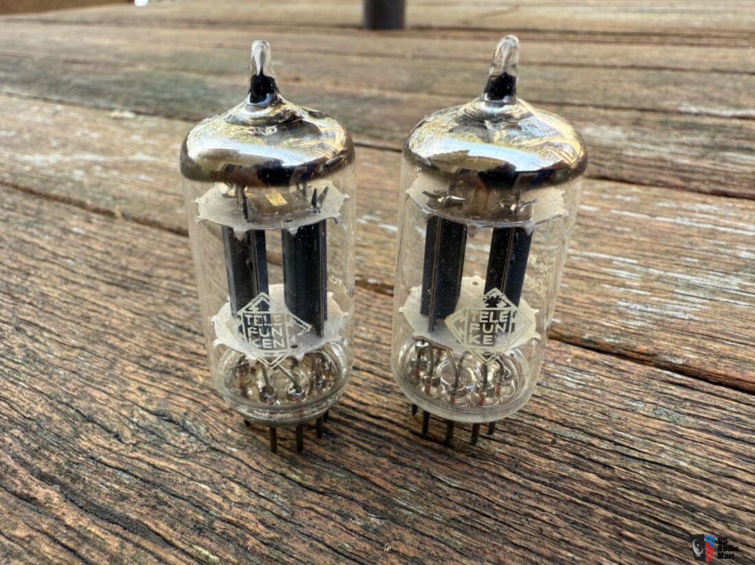 1 Pair NOS Telefunken 12AX7 - Made in Western Germany Photo #5583089 ...