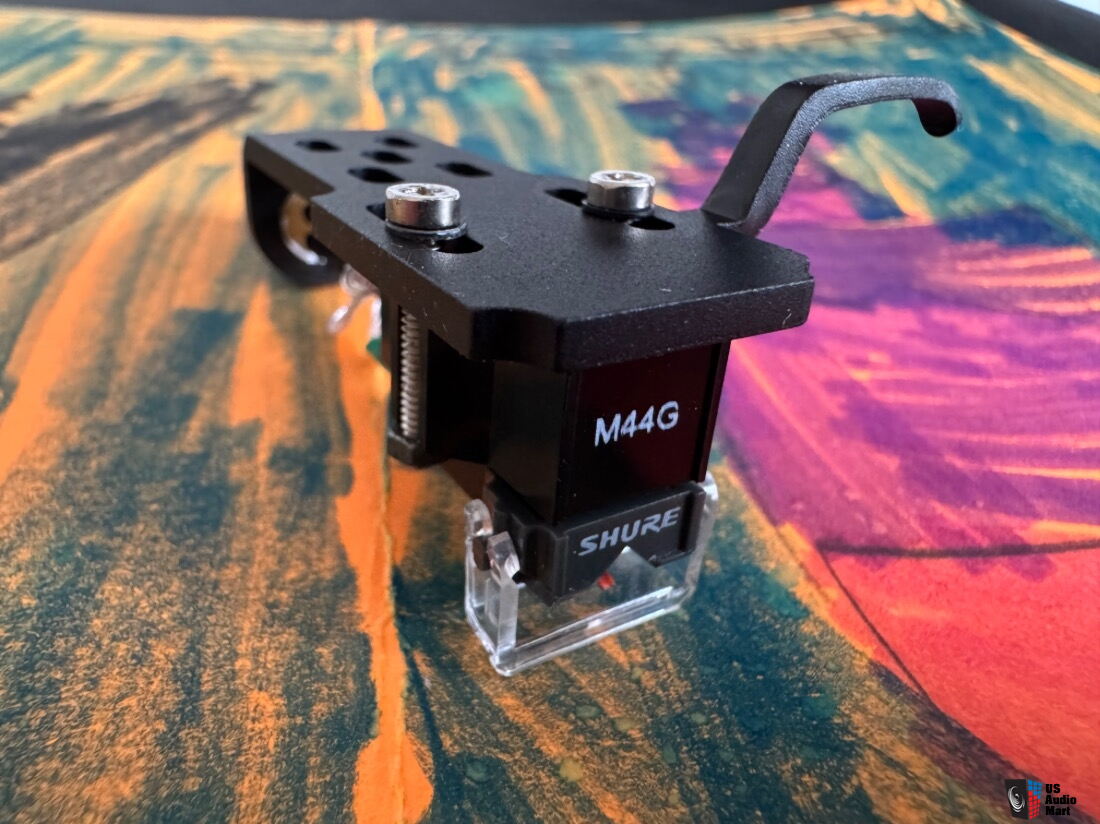 Shure M44G Phono Cartridge + Jelco HS-50 Headshell + Shure N44G Stylus ...