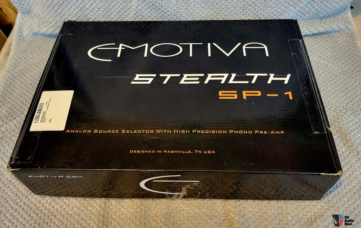 Emotiva Stealth SP-1 Phono Preamp Source Selector For Sale - US Audio Mart