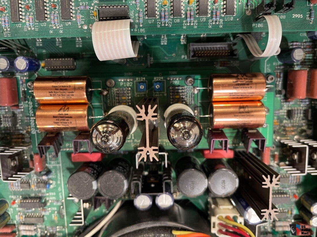 Balanced Audio Technology VK-300x SE with Audio Note Capacitors upgrade ...