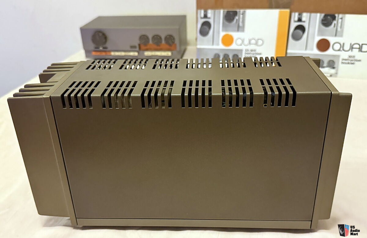 Quad 33 pre amp & Quad 303 power amplifier (set) Photo #5587517 - US ...