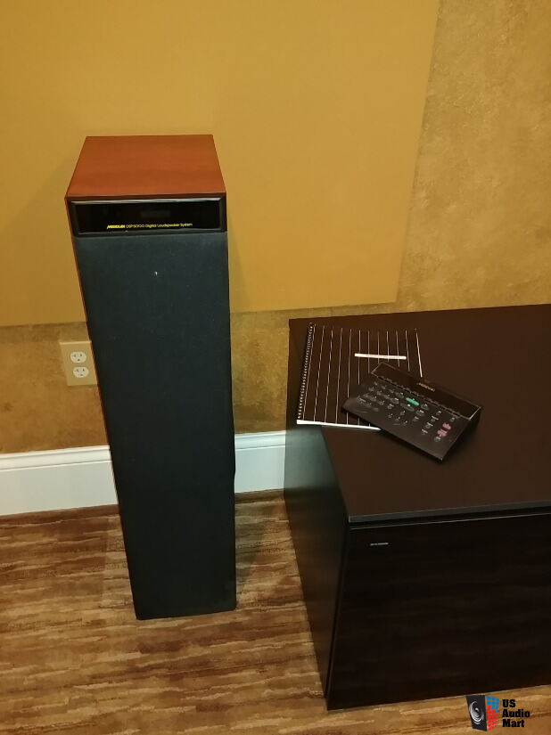 Meridian DSP5000 Digital Loudspeakers - Rosewood (Pair) Photo #5588370 ...