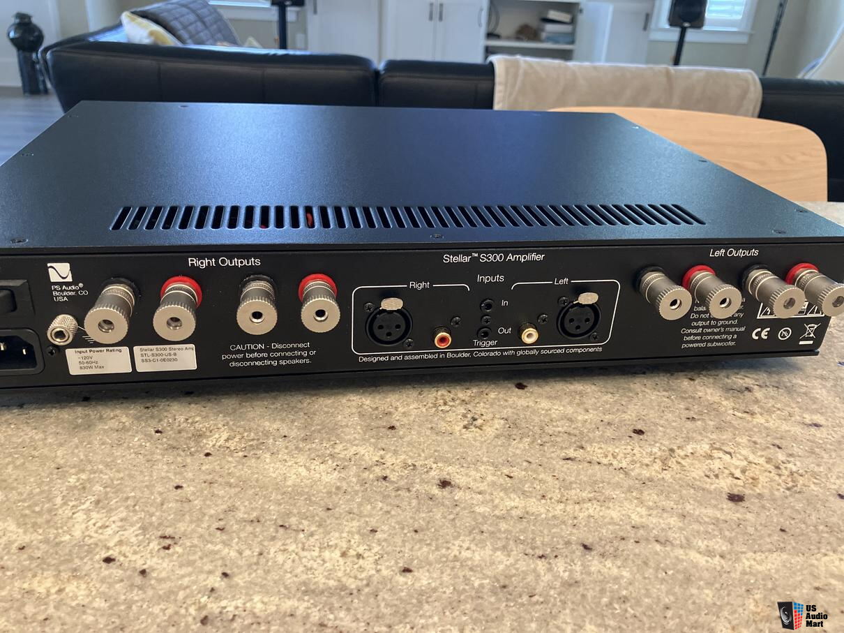 PS Audio s300 amp in black and in excellent condition Photo #5588481 ...