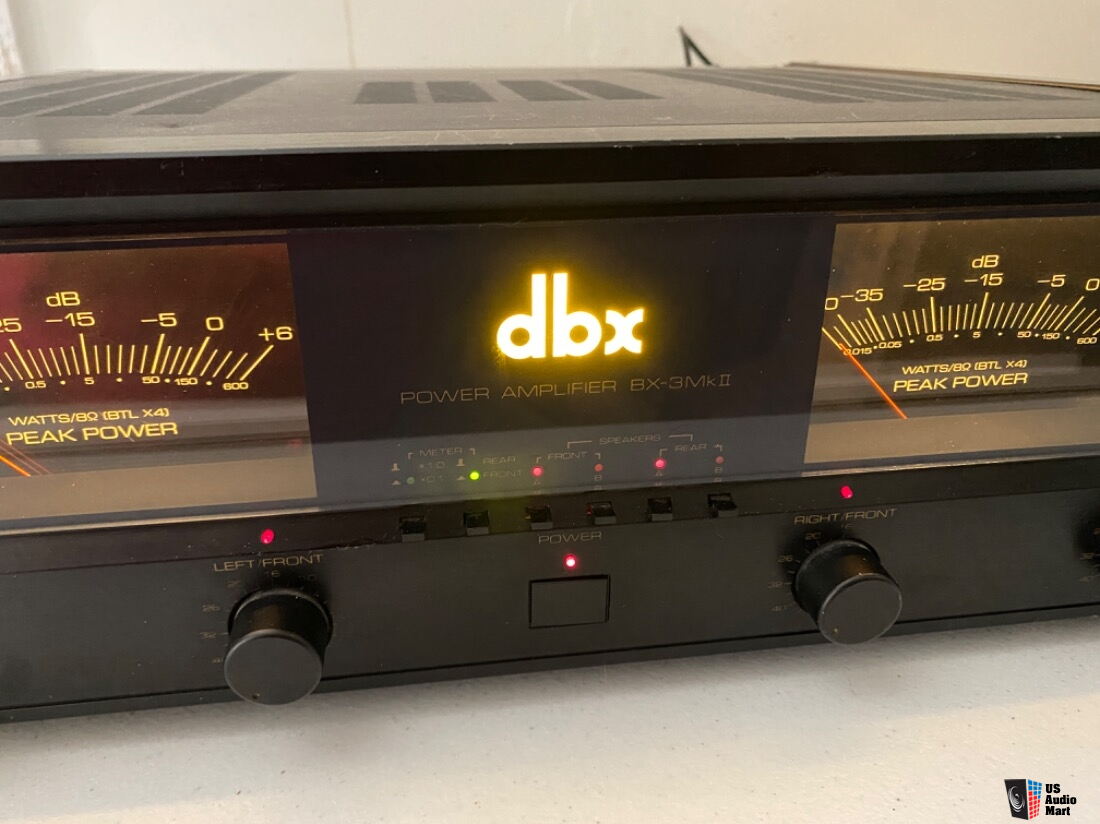 Vintage DBX BX-3 MKII Stereo Power Amplifier Photo #5588502 - US Audio Mart