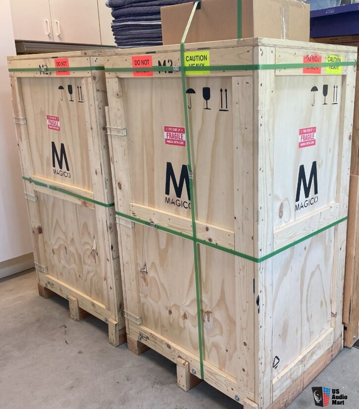 Magico M2s with m-pods (in factory case), original crates, tool kit and ...