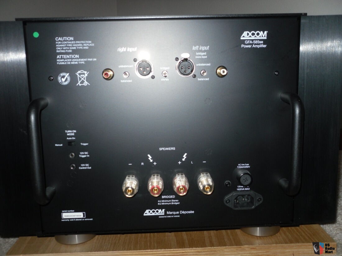 Adcom GFA-585se power amp Photo #5592536 - US Audio Mart