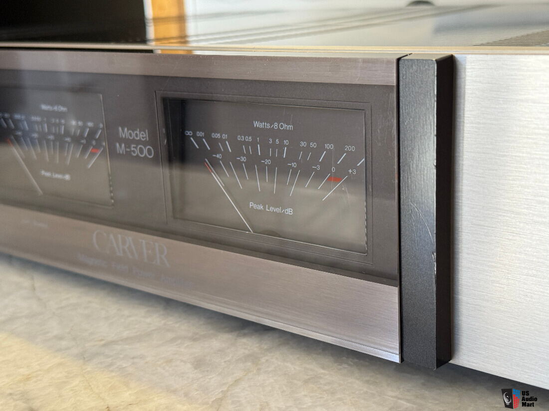 Carver Model M-500t Magnetic Field Amplifier Photo #5592636 - US Audio Mart