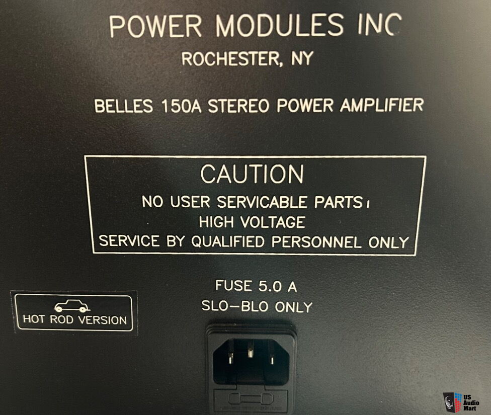 Belles 150A Hot Rod Version Power Amplifier Immaculate Photo #5592988 ...