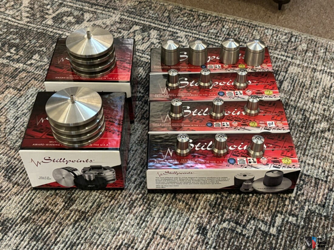 Stillpoints Assorted Ultra SS, Ultra Minis, Ultra Bases set of 4 from ...