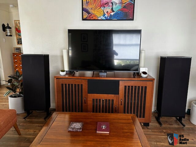 Vandersteen 2 Ce pair with Metal Stands and 2 MIT Termonator 4 Bi-Wire ...