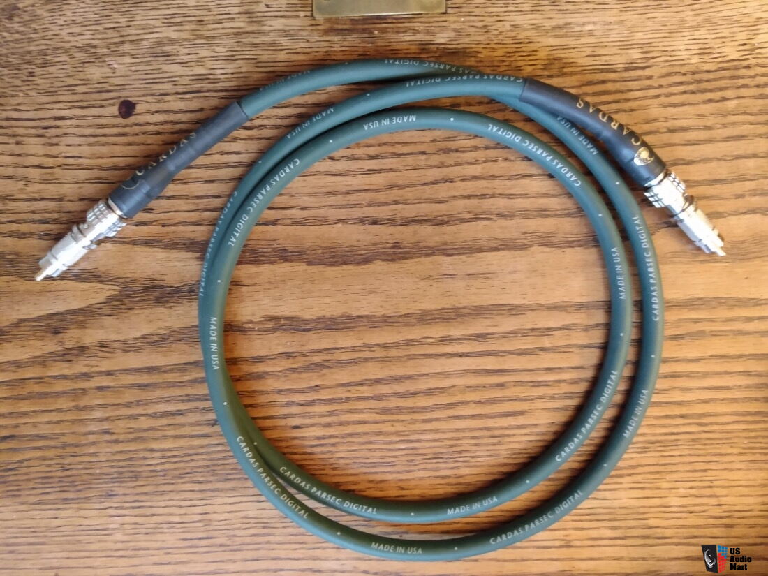 Cardas Parsec Digital Cable 1.5M, S/PDIF--BNC with RCA Adapters ...