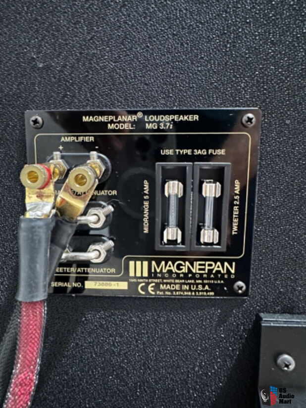 For Sale Magnepan 3.7i Photo #5597113 - US Audio Mart